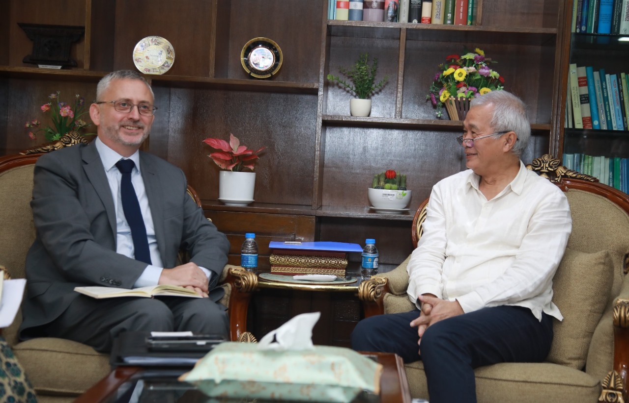 EU Ambassador made a courtesy call with CHT affairs Adviser Supradip ...